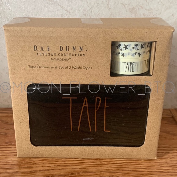Rae Dunn | Office | Rae Dunn Tape Dispenser And Washi Tapes | Poshmark